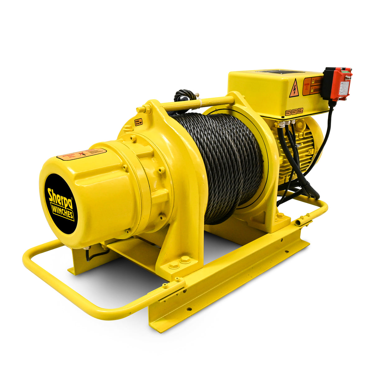 Sherpa 4x4 3-Phase Electric Motor Winch. — Scintex Australia