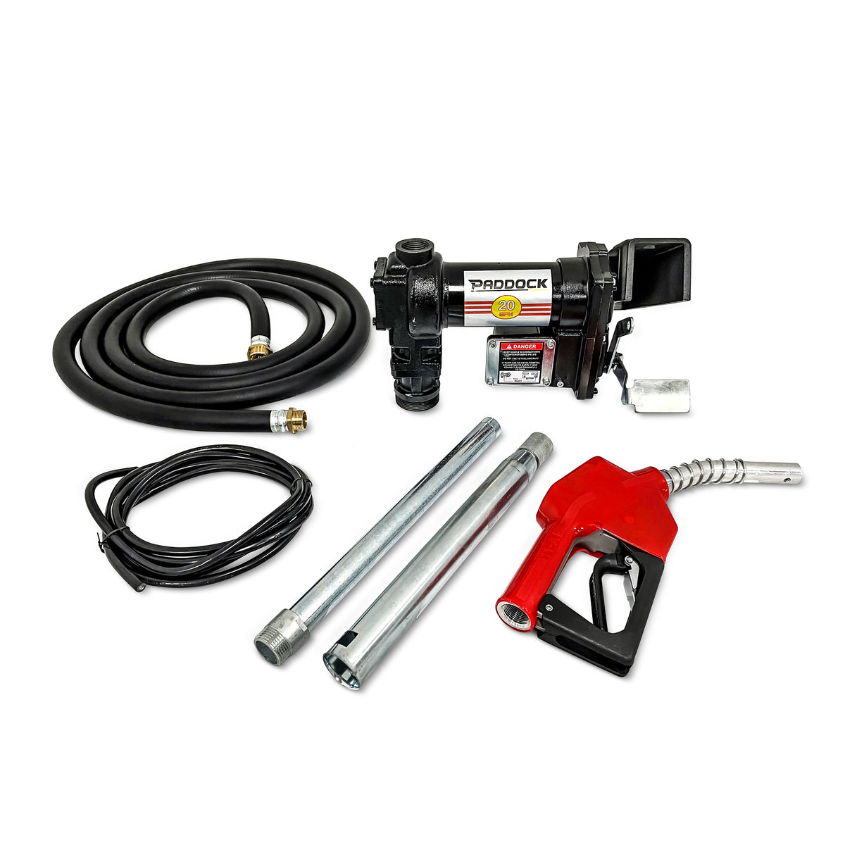 Unleaded Petrol & Diesel Pump Kit 12V Electric Fuel Transfer — Scintex ...