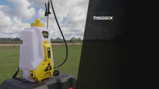 Paddock Lithium Ion Battery Powered Backpack Weed Sprayer — Scintex ...