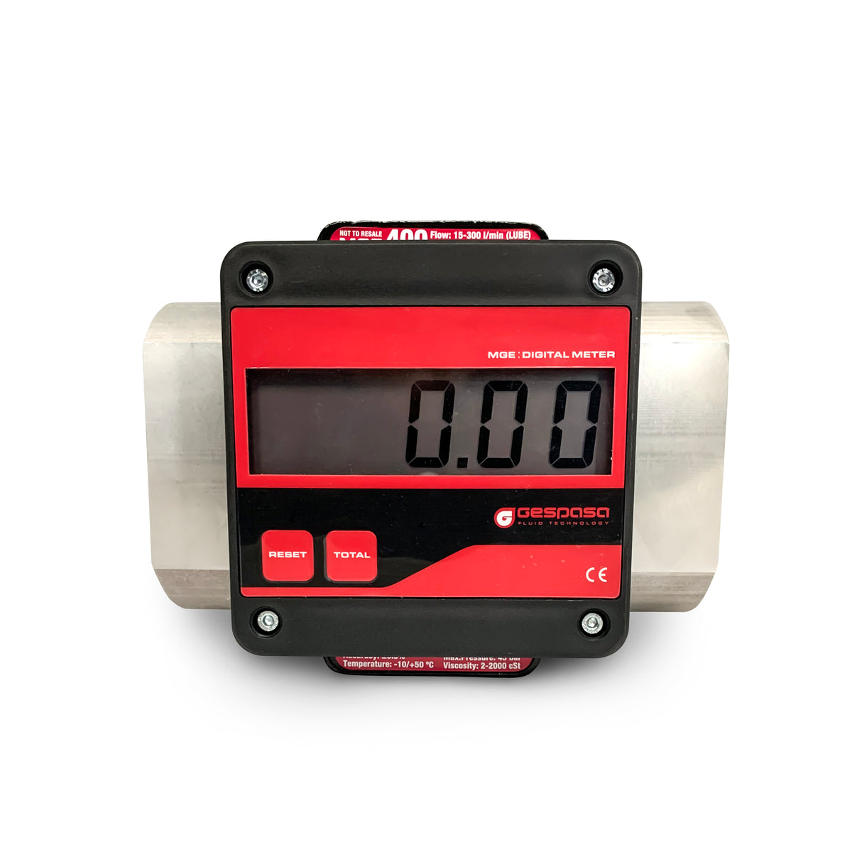 MGE-250 / MGE-400 Digital Diesel and Lubricant Gear Flow Meter 10 - 400 ...